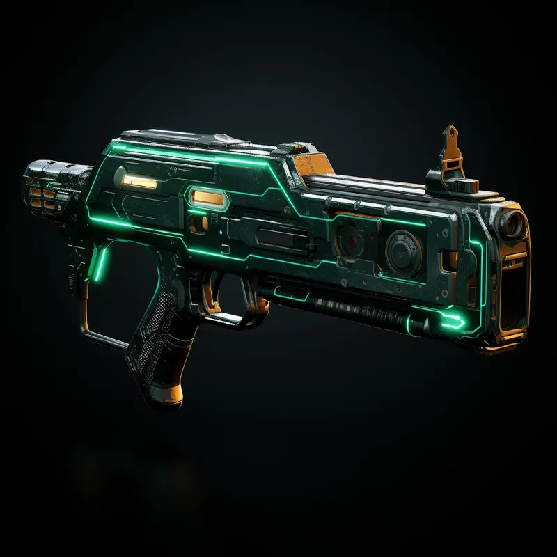 Futuristic RPG Inventory Items Midjourney Prompt | PromptBase