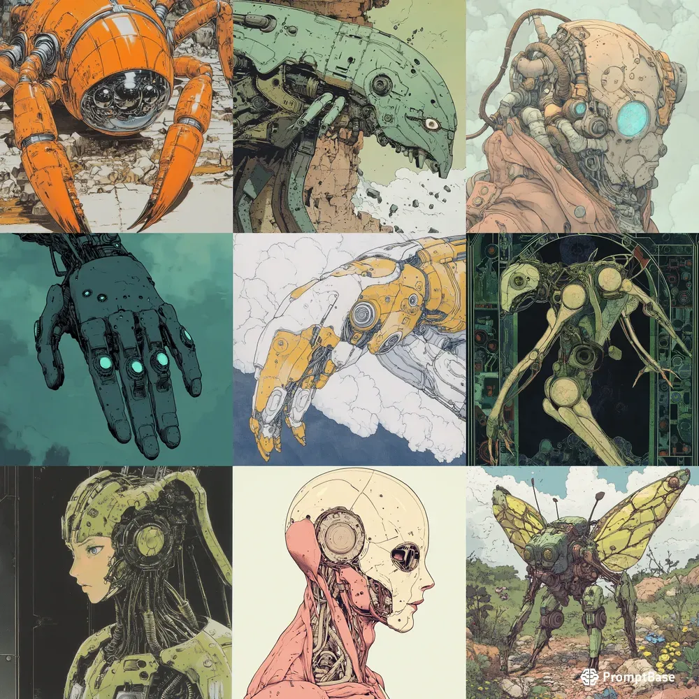 Mechanical Beings Midjourney Prompt | PromptBase