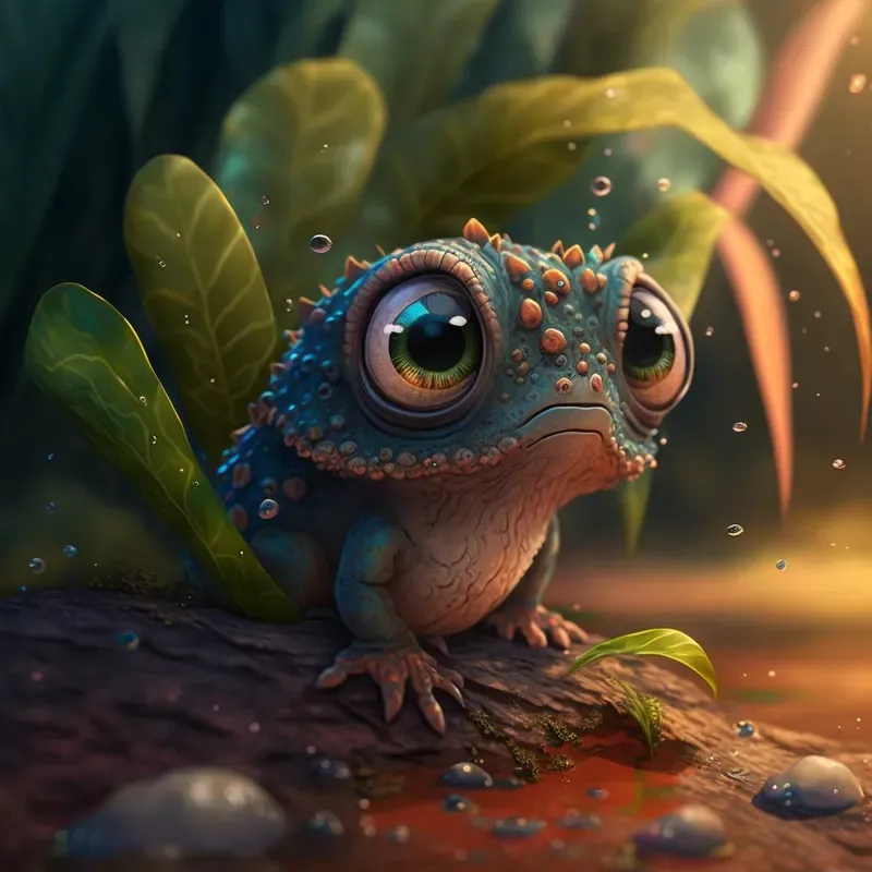 Cute Cartoon Creatures Midjourney Prompt | PromptBase