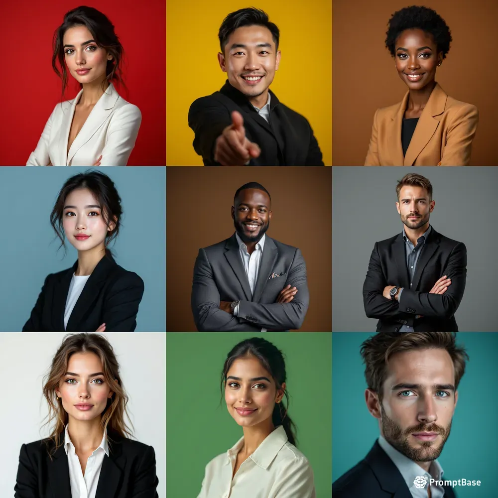 Professional Business Profile Photos FLUX Prompt | PromptBase