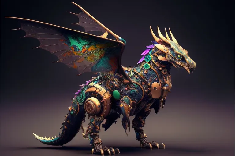 Medieval-tech Dragon Knights Midjourney Prompt | PromptBase