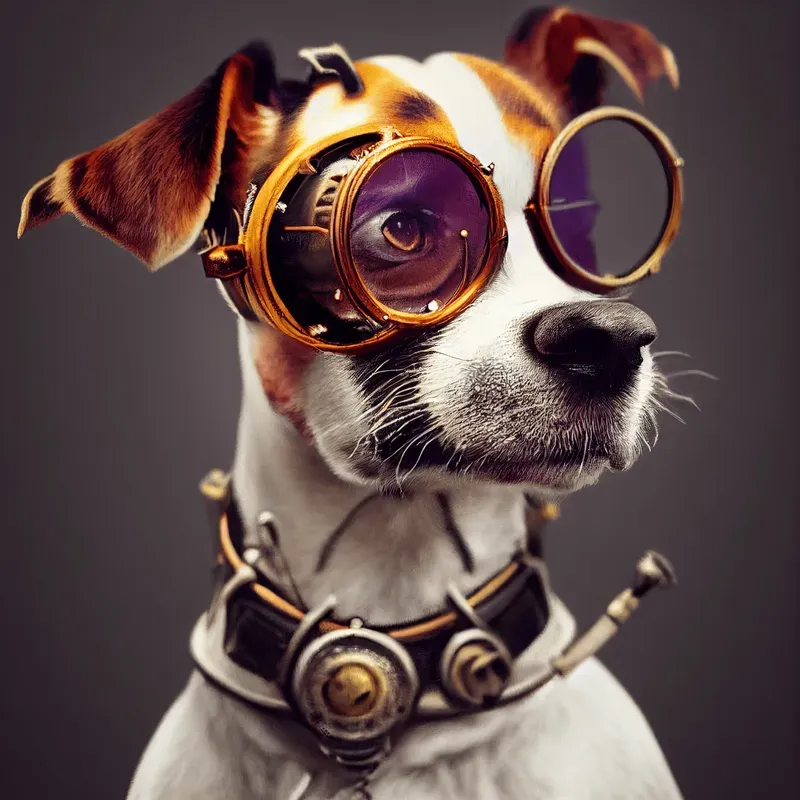 Steampunk Dog Breeds Midjourney Prompt | PromptBase
