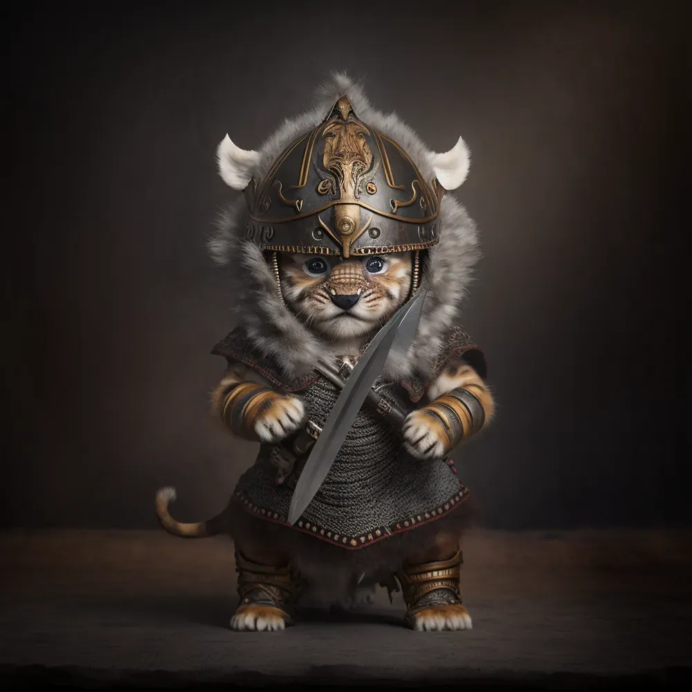 Hyperdetailed Viking Animals Midjourney Prompt | PromptBase