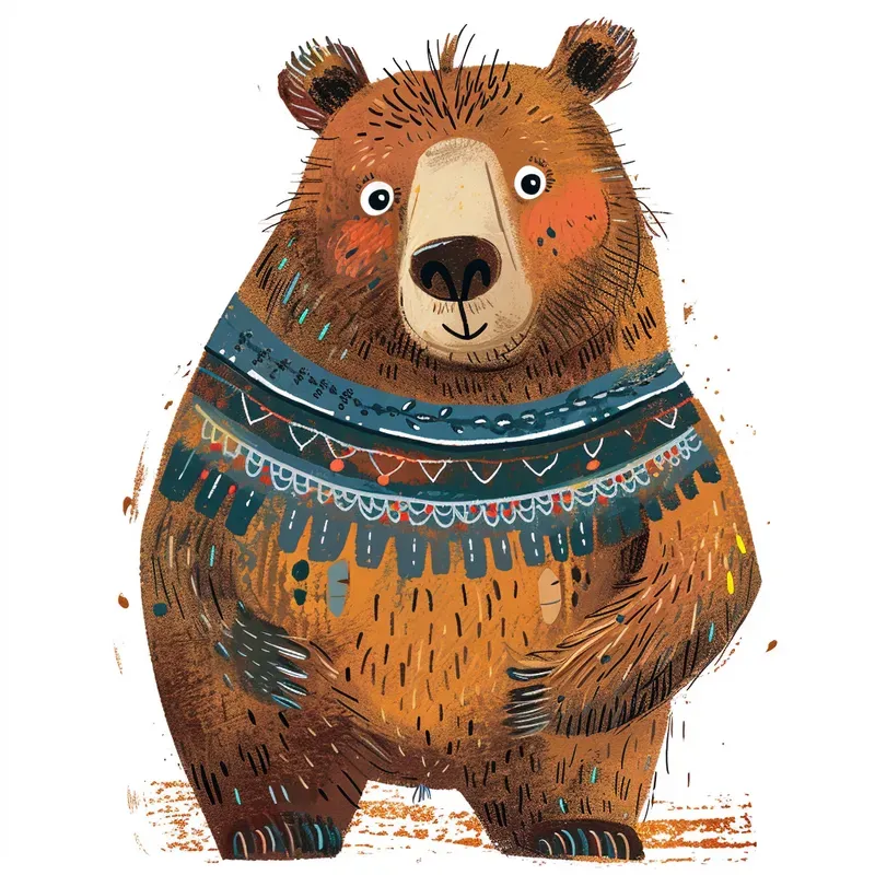 Whimsical Animal Characters For Kids Midjourney Prompt | PromptBase
