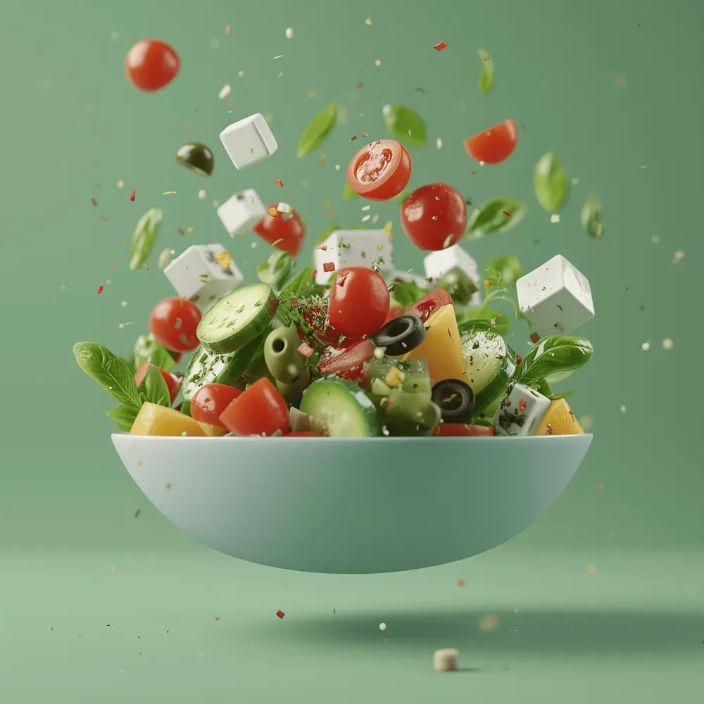 Colorful Food Advertising Photographs Midjourney Prompt | PromptBase