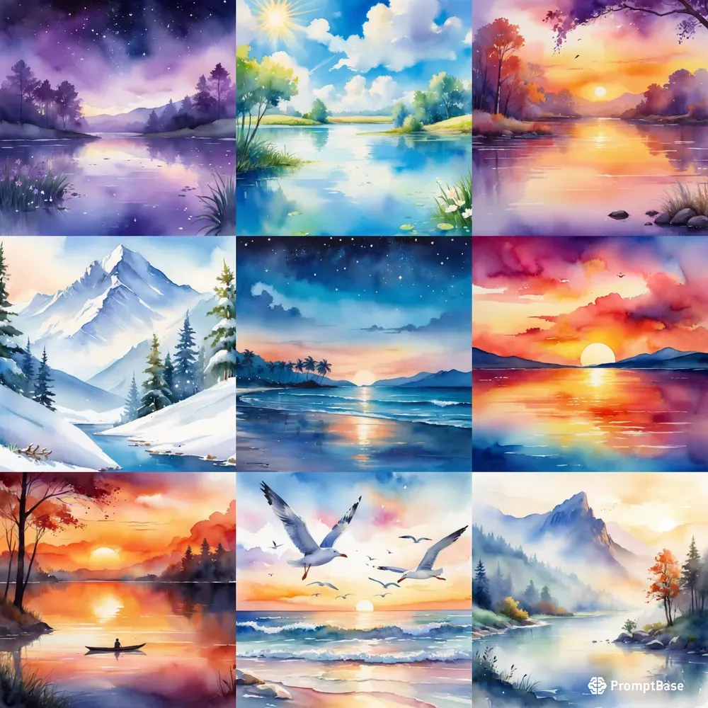 Aqua Dream Clipart Illustrations Leonardo Ai Prompt | PromptBase