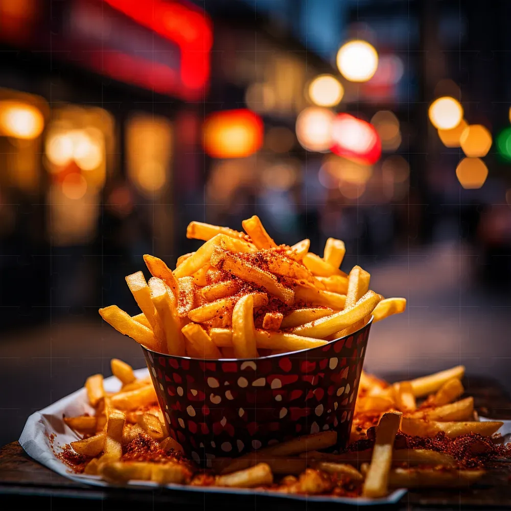 Professional Street Food Photography Midjourney Prompt | PromptBase