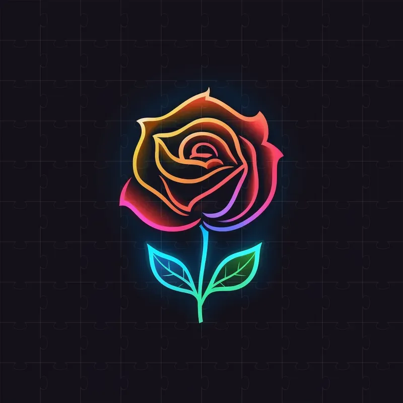 Awesome Neon Logos Midjourney Prompt | PromptBase