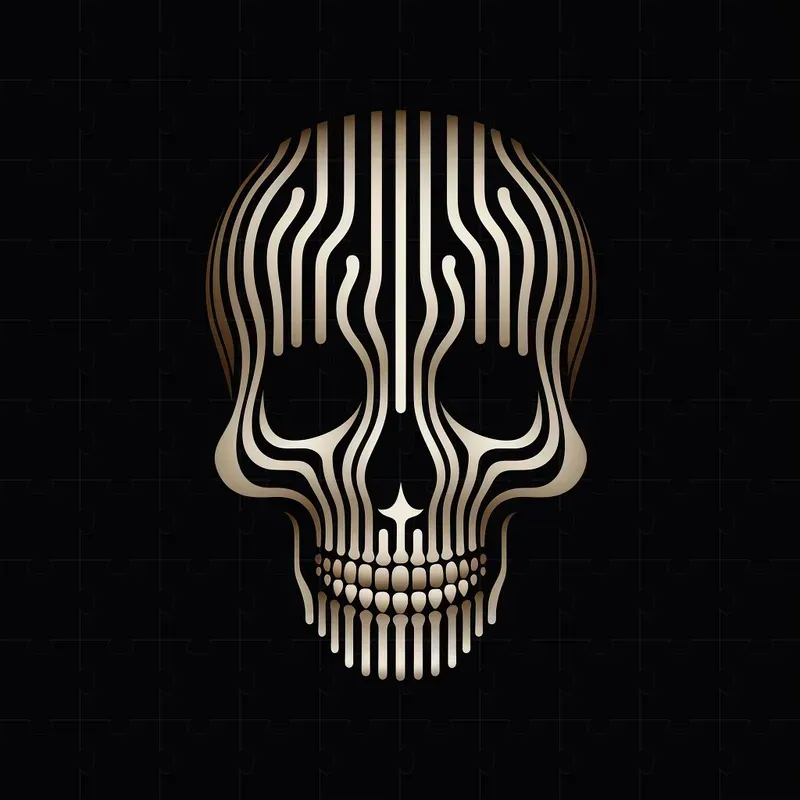 Stylish Optical Illusion Logos Midjourney Prompt | PromptBase