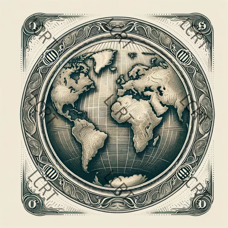 Elegant Money Art Style DALL·E Prompt | PromptBase