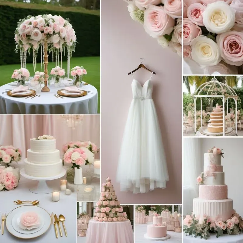 Wedding Mood Boards Stable Diffusion Prompt | PromptBase