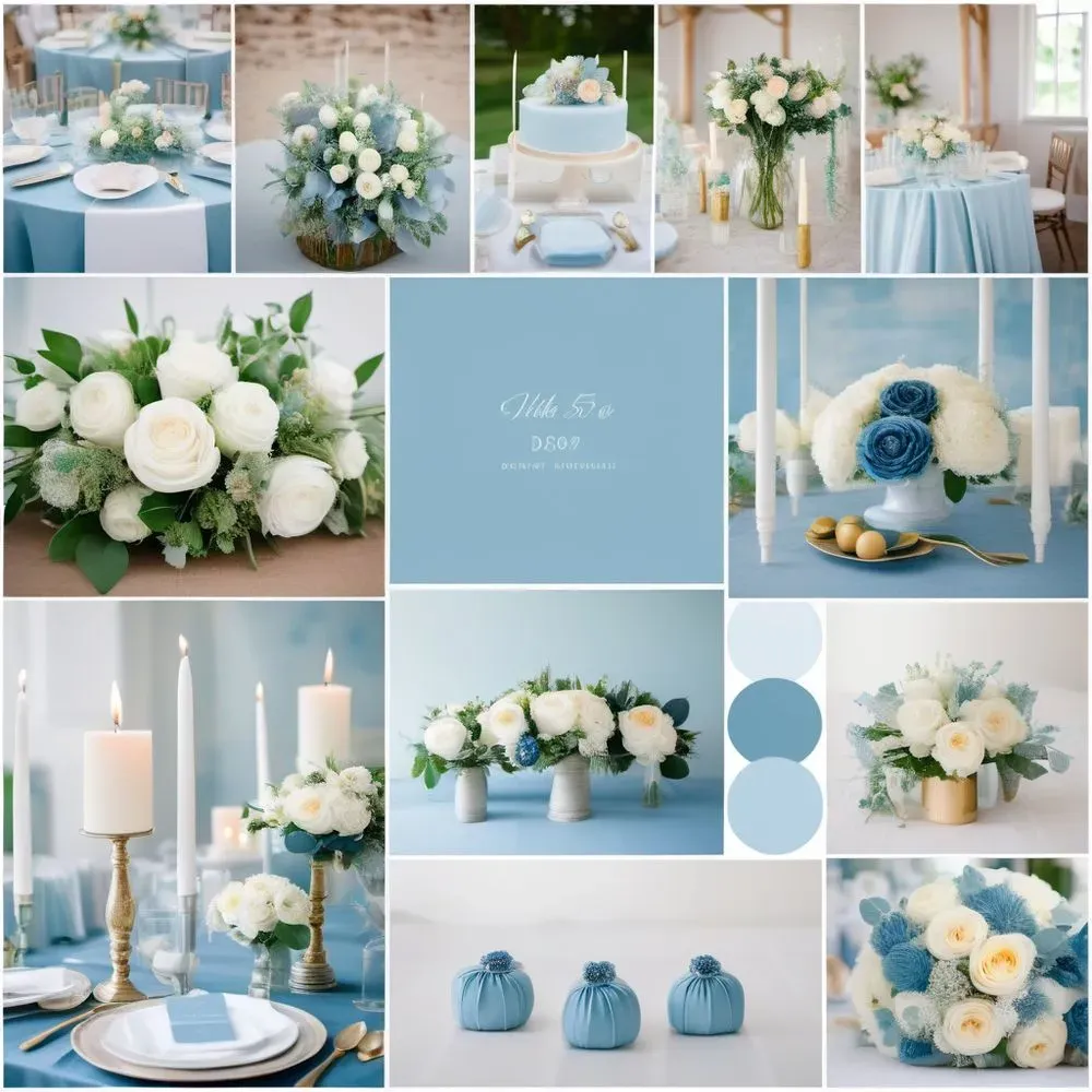 Wedding Mood Boards Stable Diffusion Prompt | PromptBase