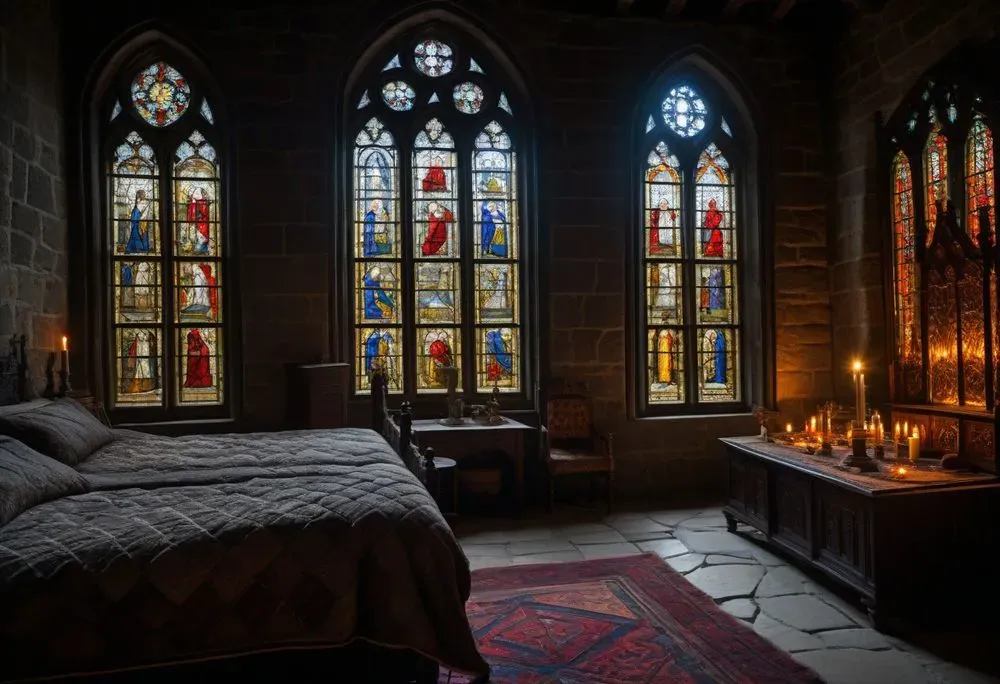 Luxurious Bedroom Scenes Stable Diffusion Prompt | PromptBase