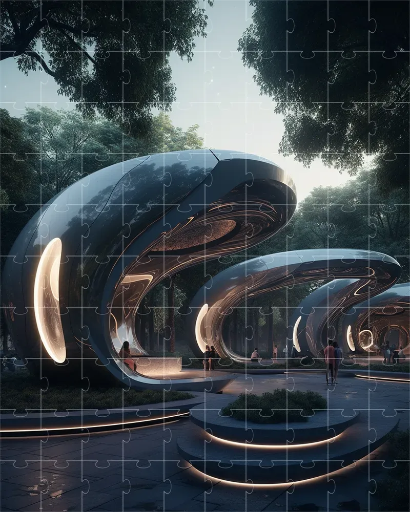 Insane Architecture Ultrarealistic Photo Midjourney Prompt | PromptBase