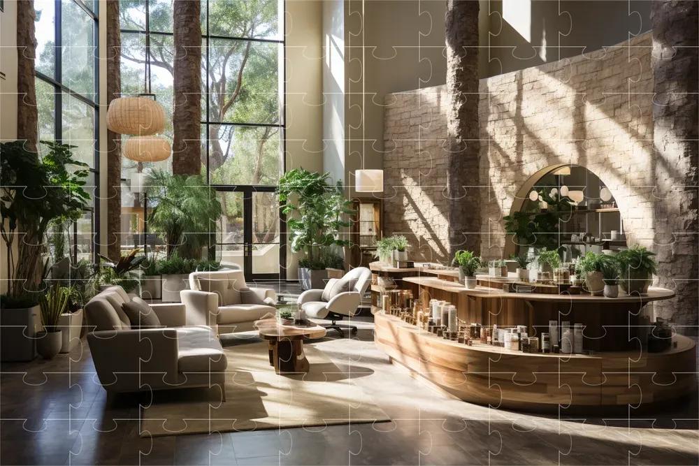 Reception Areas Of Aesthetic Clinics Midjourney Prompt | PromptBase