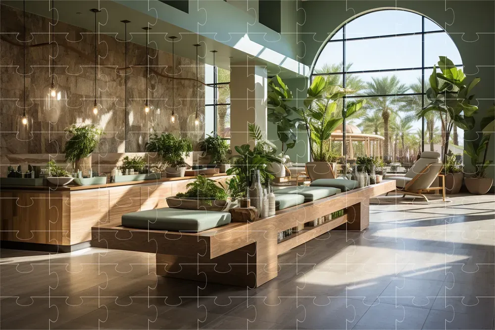 Reception Areas Of Aesthetic Clinics Midjourney Prompt | PromptBase