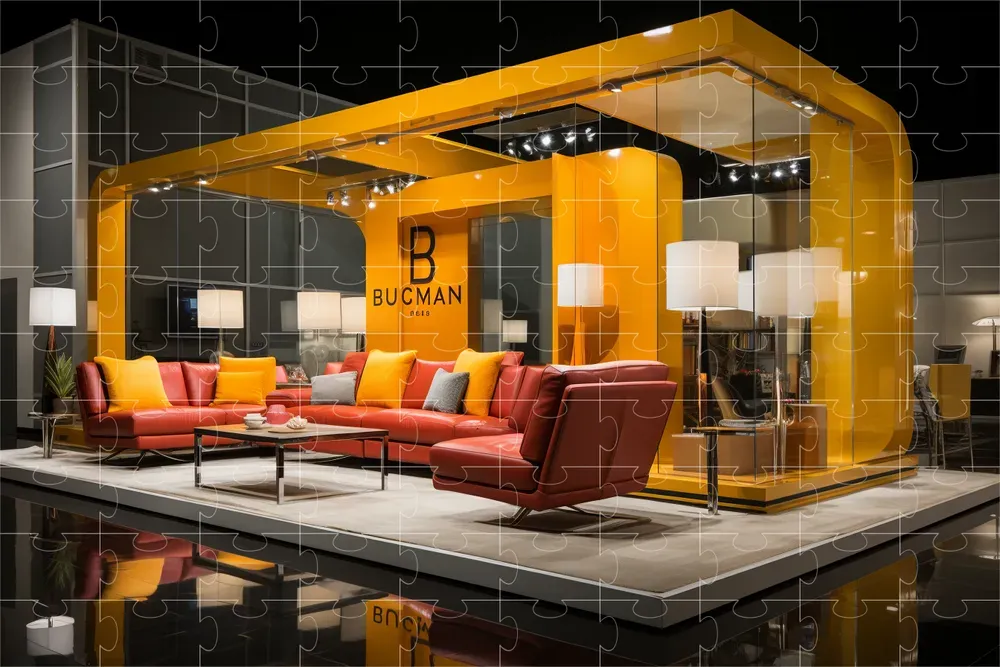 Innovative Booths Capturing Attention Midjourney Prompt | PromptBase