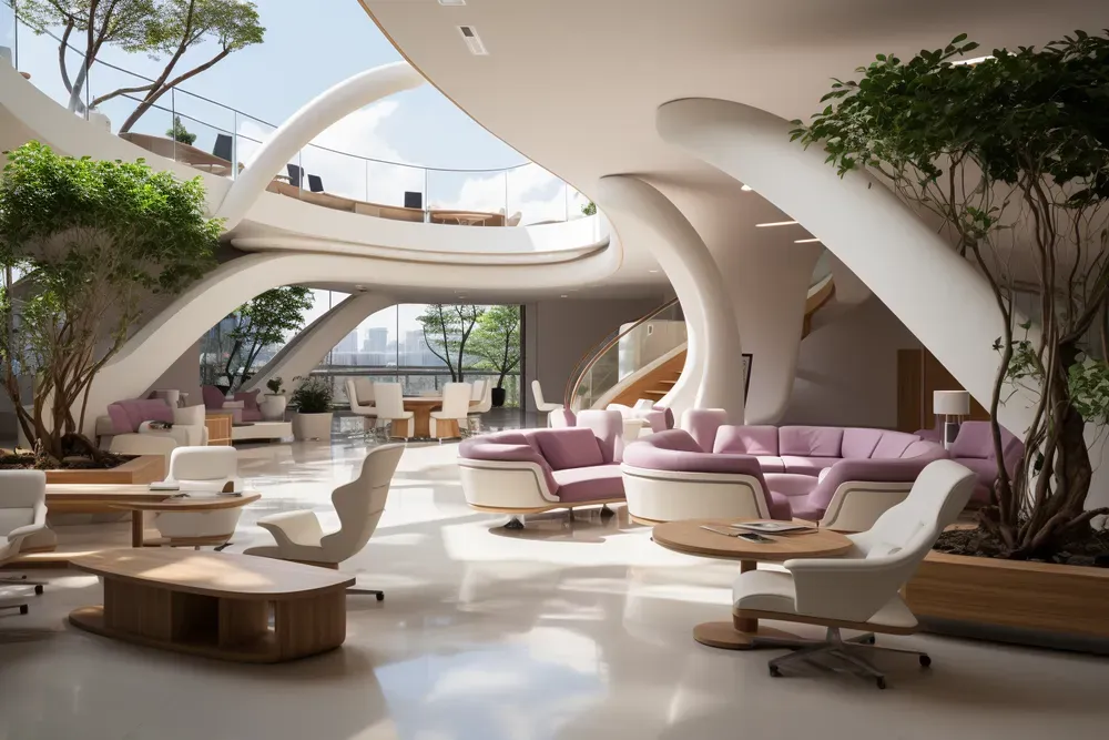 Office Spaces Functions Meet Style Midjourney Prompt | PromptBase