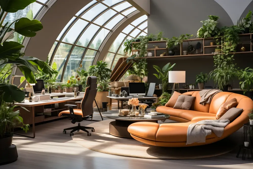 Office Spaces Functions Meet Style Midjourney Prompt | PromptBase