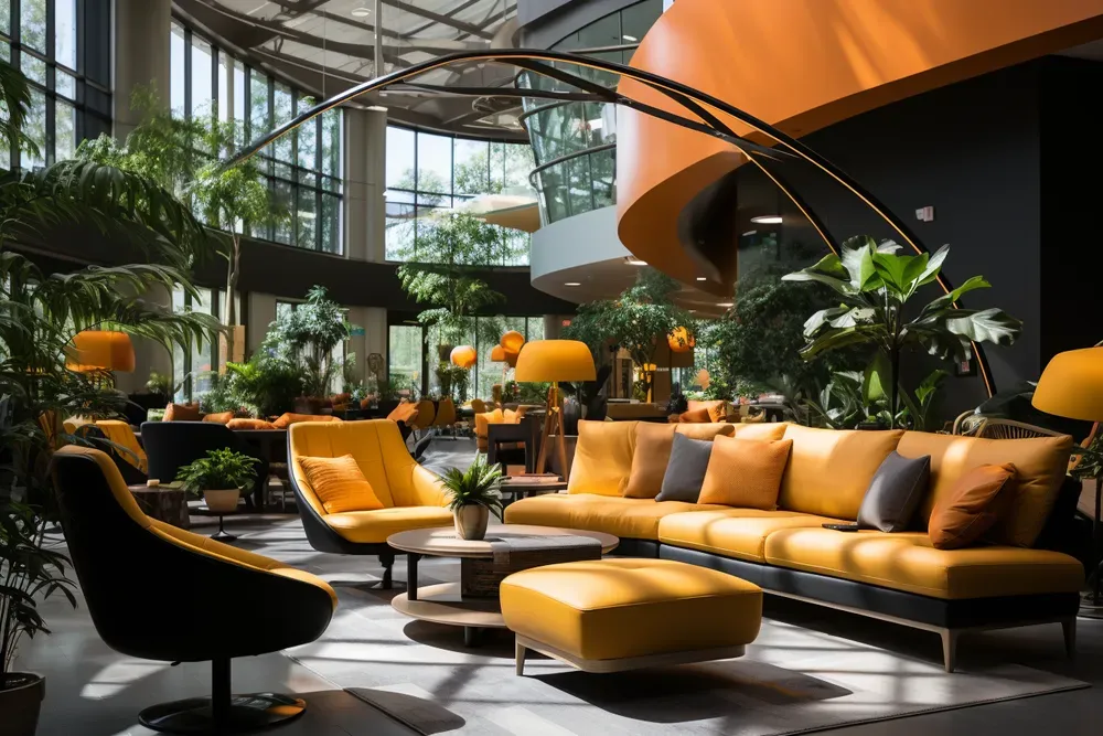 Office Spaces Functions Meet Style Midjourney Prompt | PromptBase