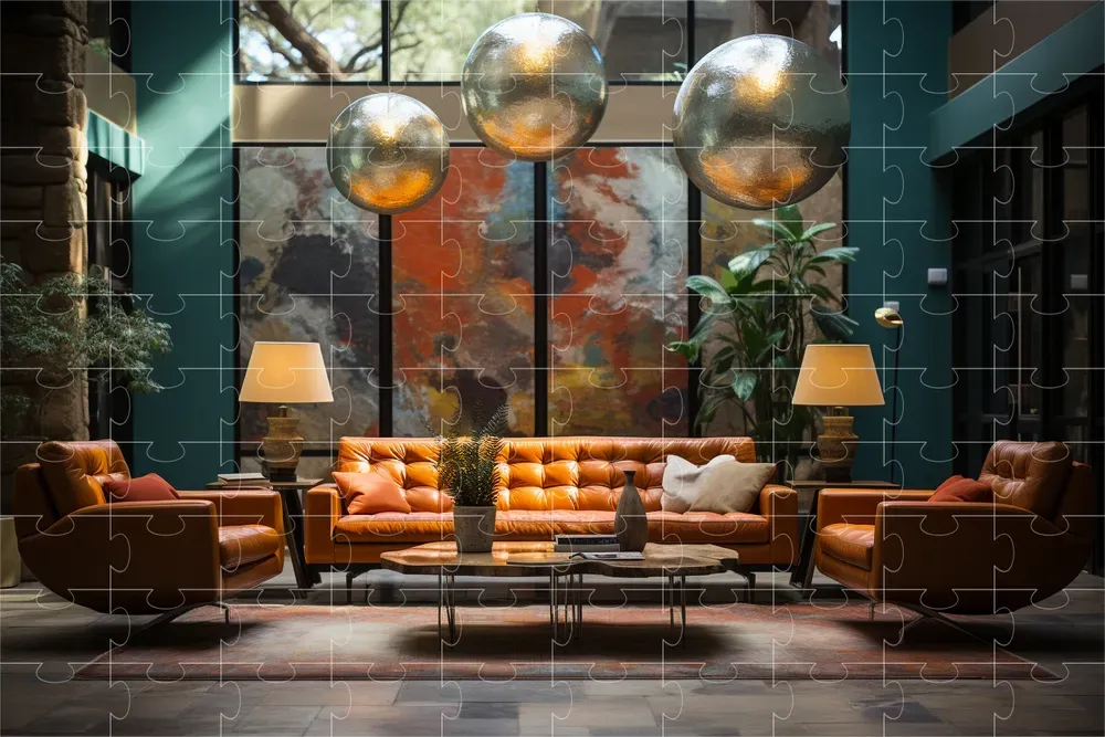 Boutique Hotel Lobby Elegance Approaches Midjourney Prompt | PromptBase