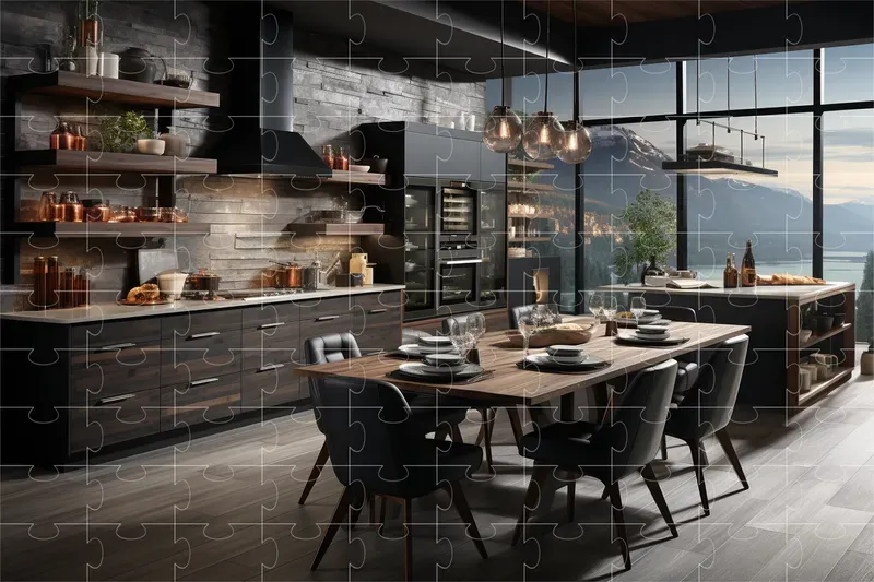 Dynamic Configurable Kitchen Designs Midjourney Prompt | PromptBase