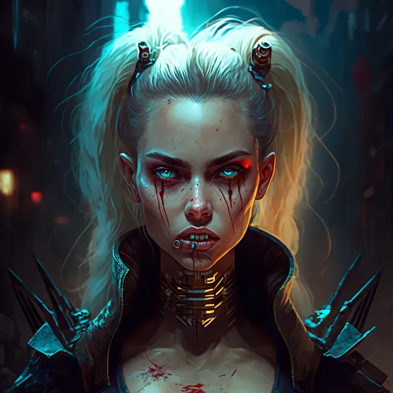 Futuristic Horror Characters Midjourney Prompt | PromptBase