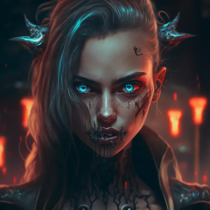 Futuristic Horror Characters Midjourney Prompt | PromptBase