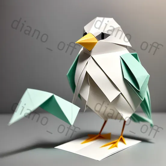 Beautiful Origami Pets Stable Diffusion Prompt | PromptBase