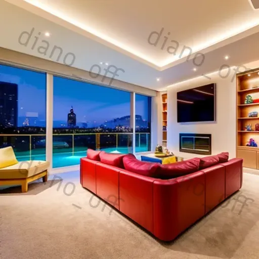 Realistic Luxurious Modern Rooms Stable Diffusion Prompt | PromptBase