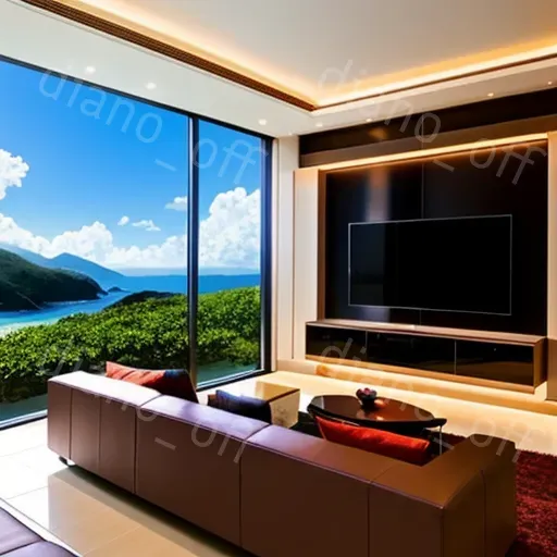 Realistic Luxurious Modern Rooms Stable Diffusion Prompt | PromptBase