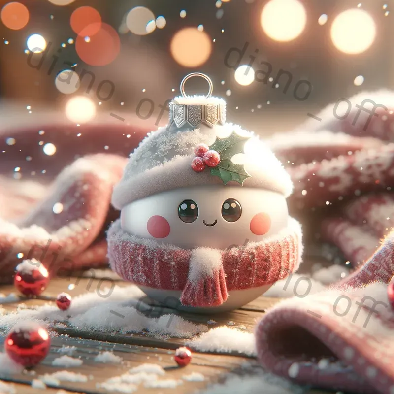 Cute Christmas 3D Renders DALL·E Prompt | PromptBase
