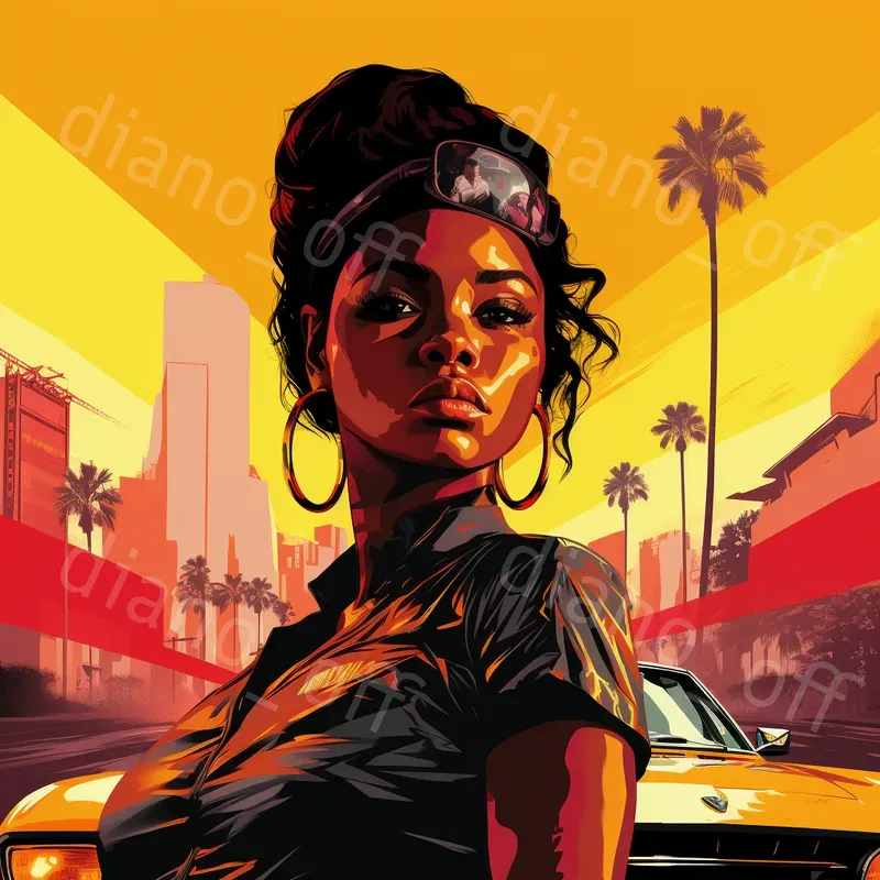 Gta Style Portraits Midjourney Prompt | PromptBase