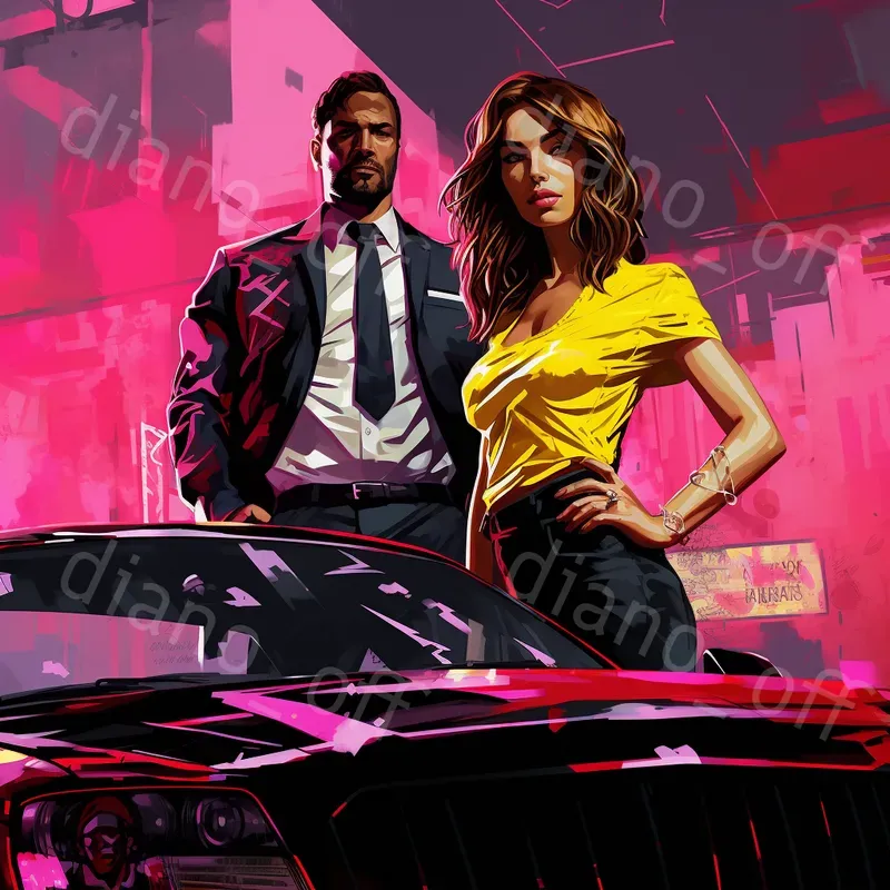 Gta Style Portraits Midjourney Prompt | PromptBase