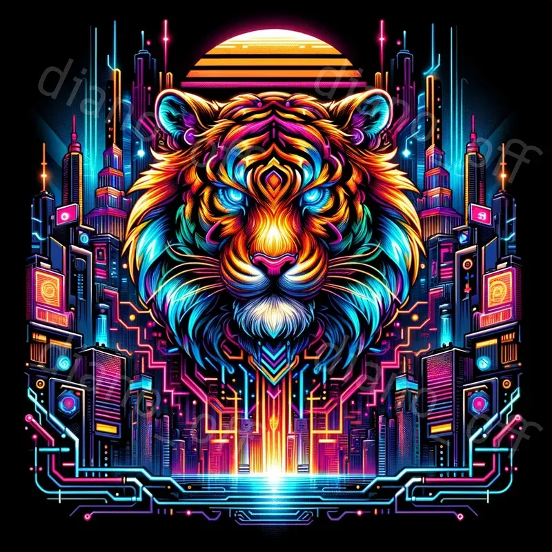Beautiful Cyberpunk Tshirt Designs DALL·E Prompt | PromptBase