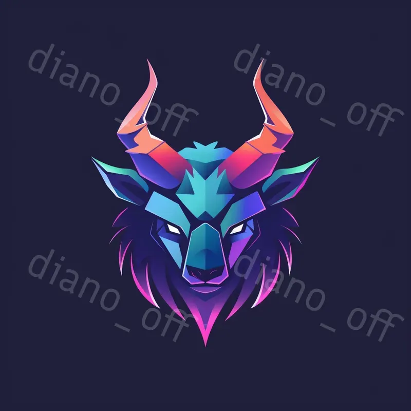 Magic Pastel Animal Logos Midjourney Prompt | PromptBase