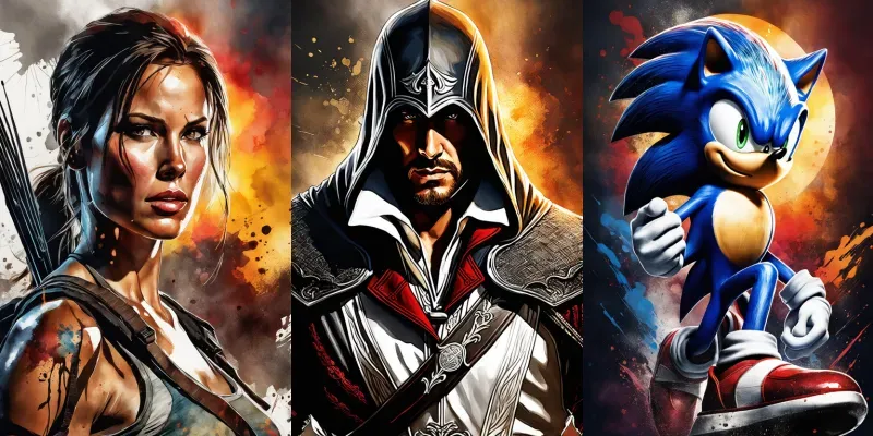 Game Character Portraits Stable Diffusion Prompt | PromptBase