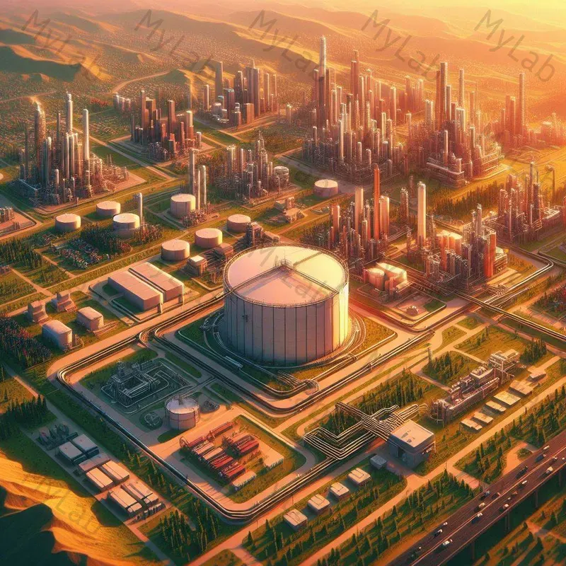 Aerial Views Of Landscapes With Buildings DALL·E Prompt | PromptBase