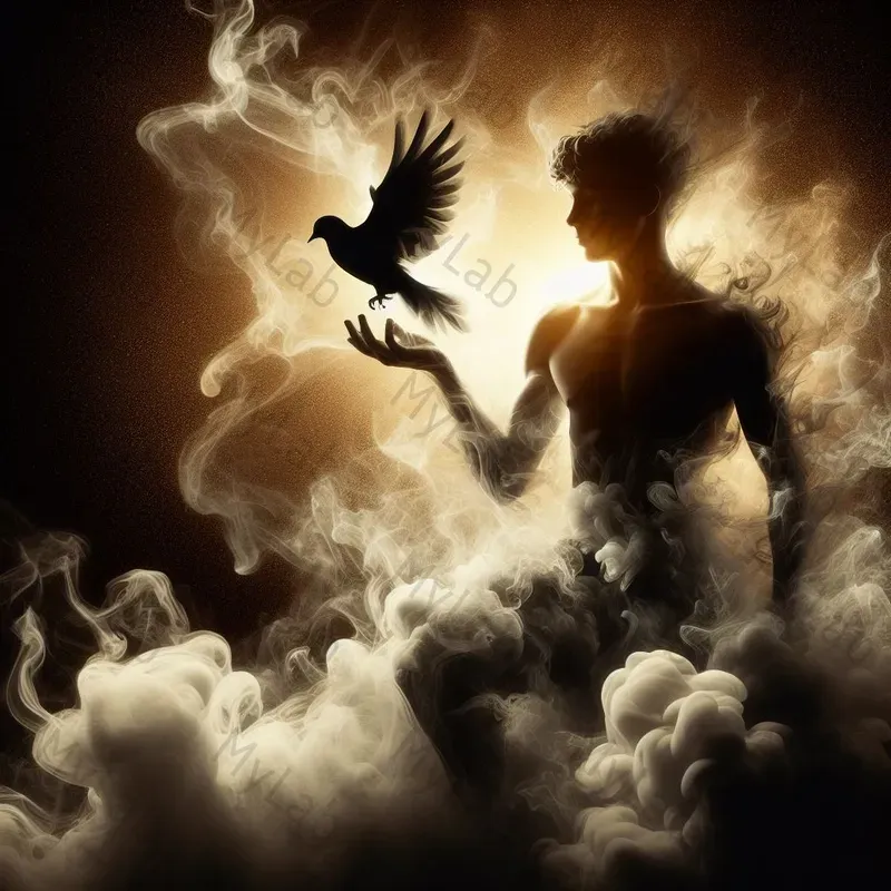 Shadow Smoke Silhouettes DALL·E Prompt | PromptBase