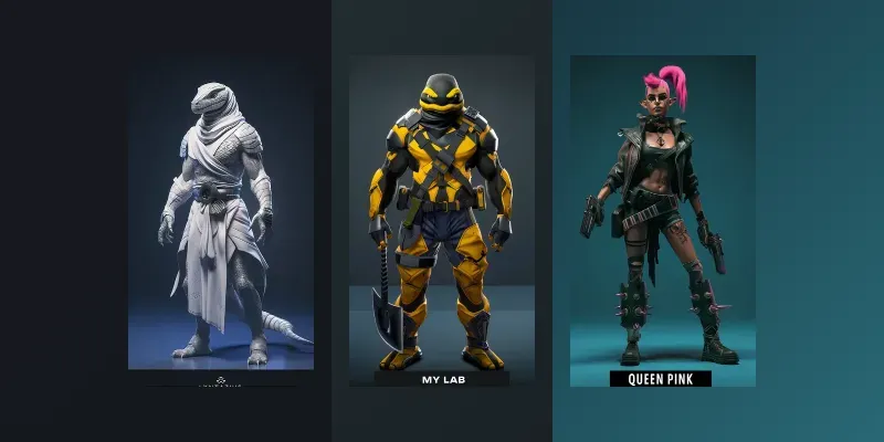 Videogame Characters Unreal Engine Midjourney Prompt | PromptBase