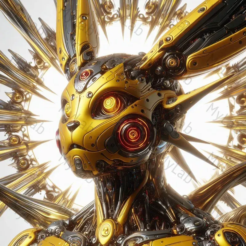 Bot Portraits In Vortex HD DALL·E Prompt | PromptBase