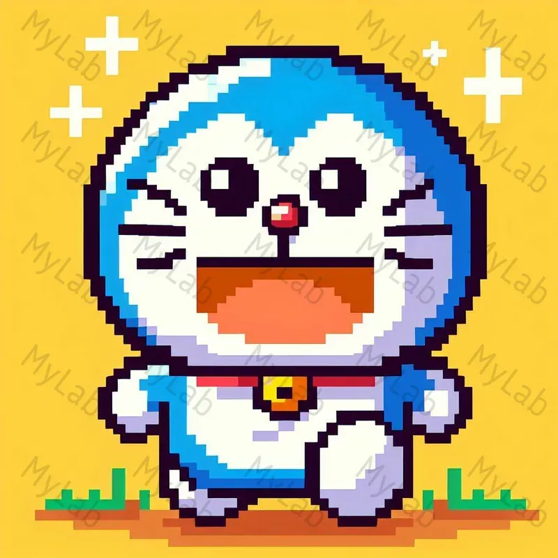 Iconic Pixel Cute Characters DALL·E Prompt | PromptBase