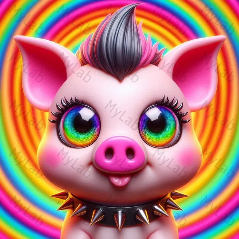 Psycho Hypno 3D Animals DALL·E Prompt | PromptBase