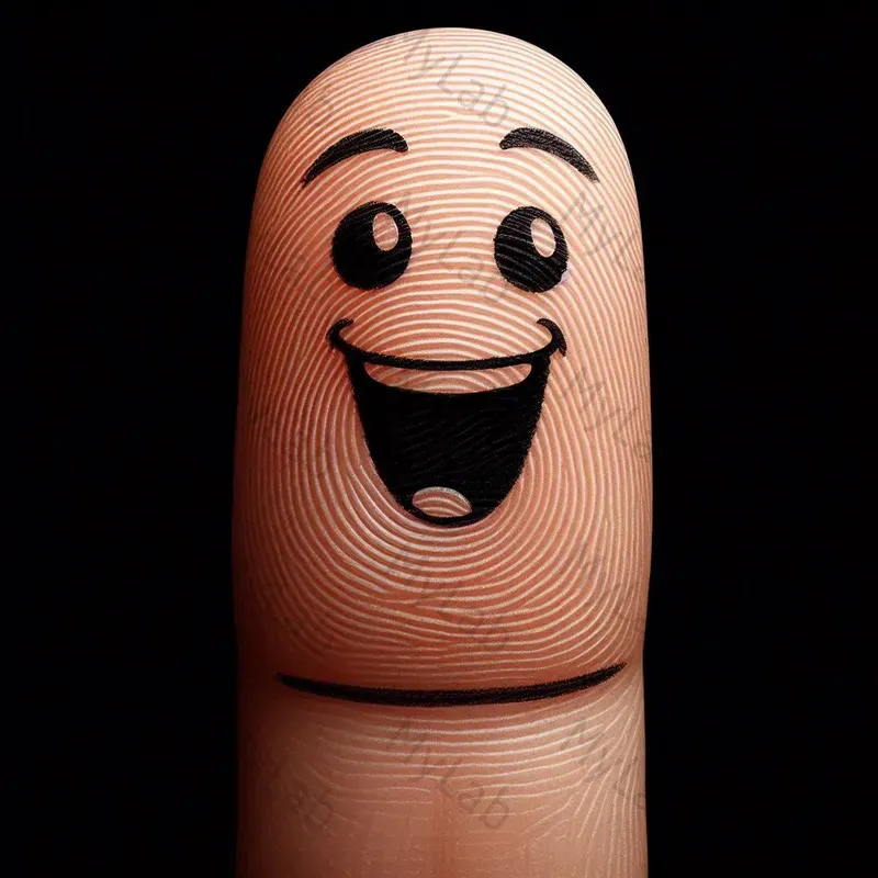 Xpressive Finger Faces DALL·E Prompt | PromptBase