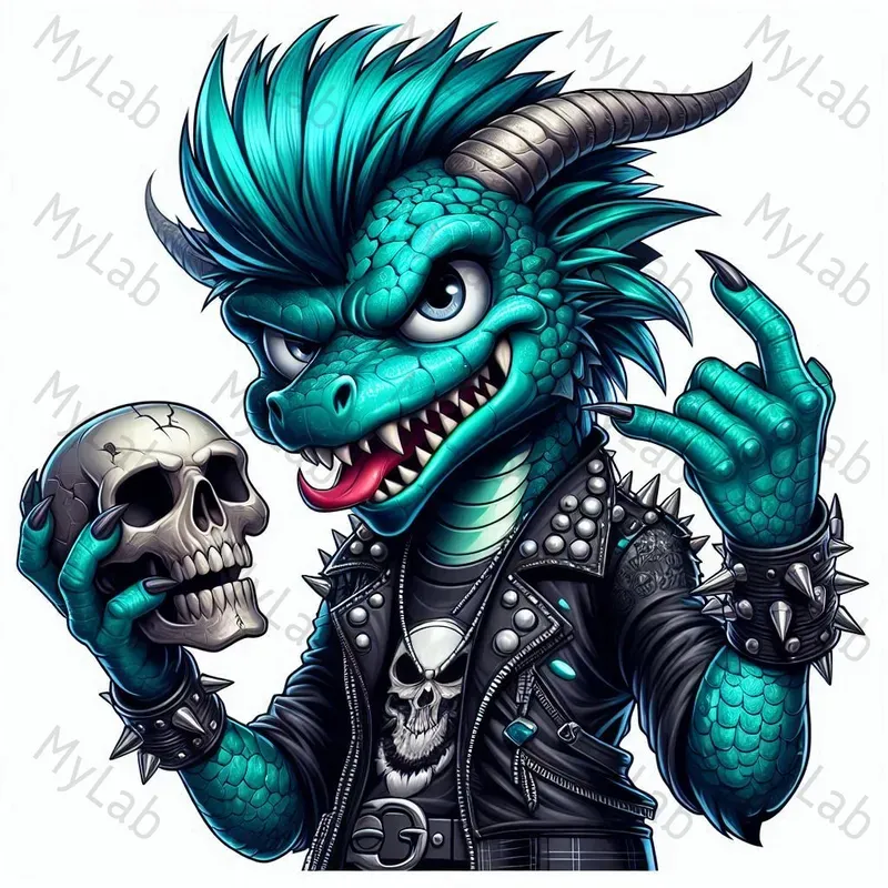 Hardcore Punk Mascot Avatars DALL·E Prompt | PromptBase