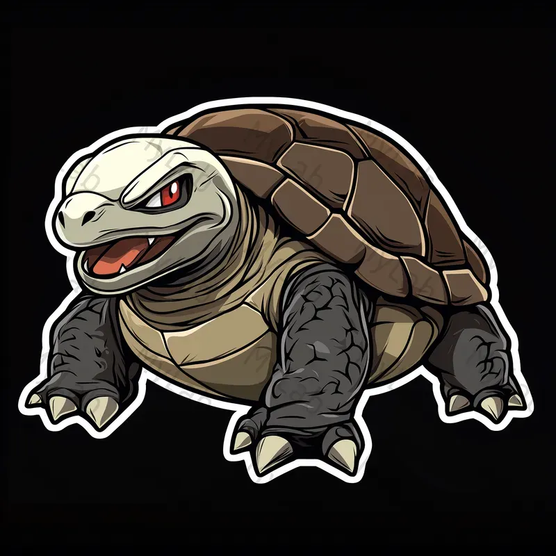 Fakemon Monster Stickers Midjourney Prompt | PromptBase