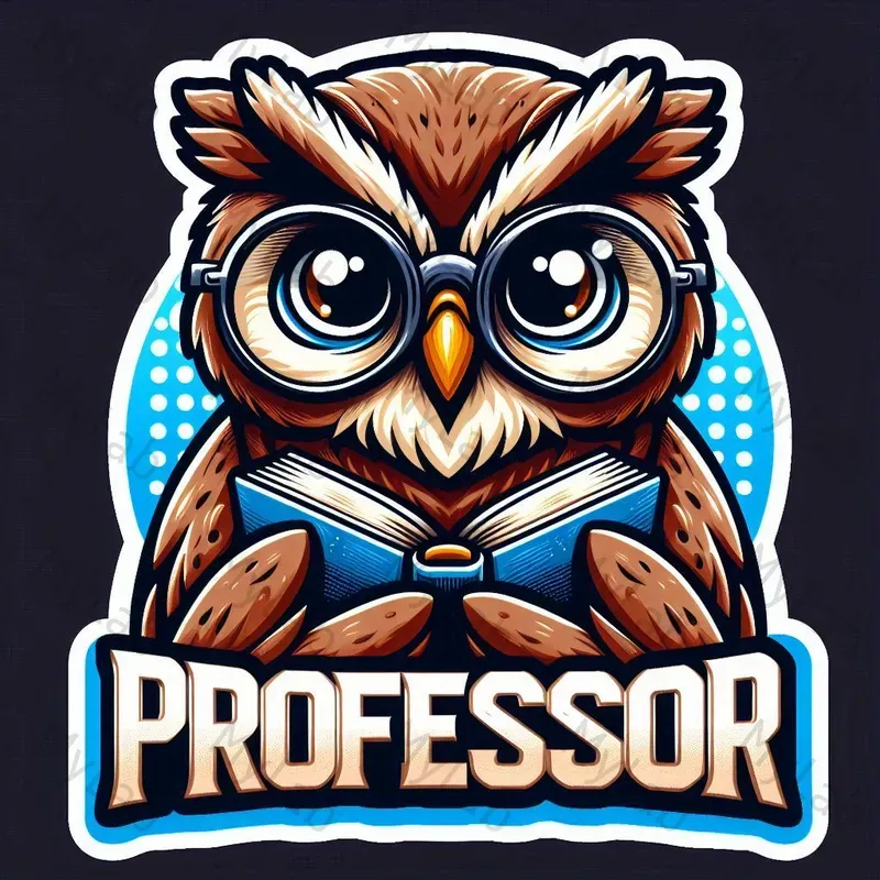 Sticker Cartoon Logos With Text DALL·E Prompt | PromptBase