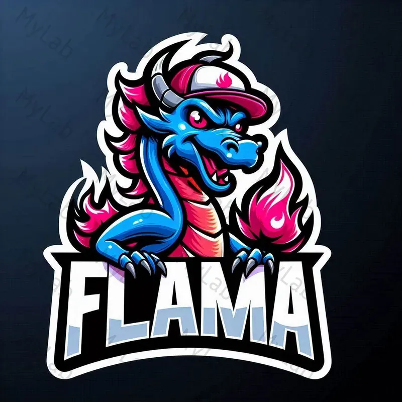 Sticker Cartoon Logos With Text DALL·E Prompt | PromptBase