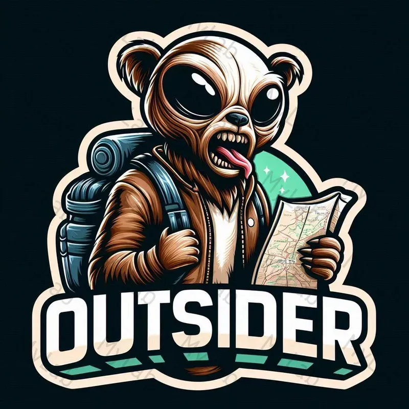 Sticker Cartoon Logos With Text DALL·E Prompt | PromptBase