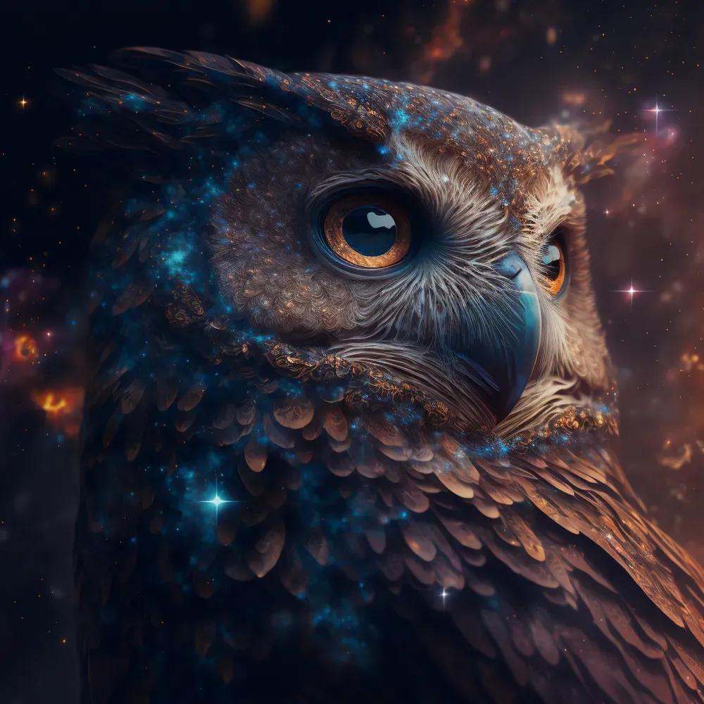 HD Cosmic Animal Wallpapers Midjourney Prompt | PromptBase